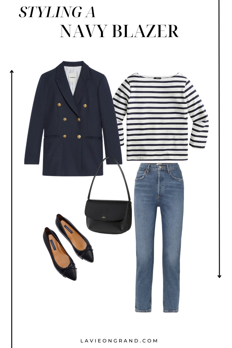 8 Ways To Style A Navy Blazer | LaVieOnGrand