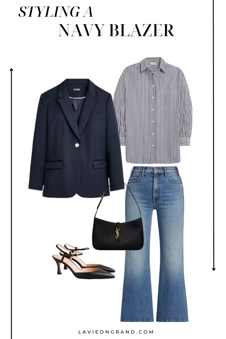 8 Ways To Style A Navy Blazer | LaVieOnGrand