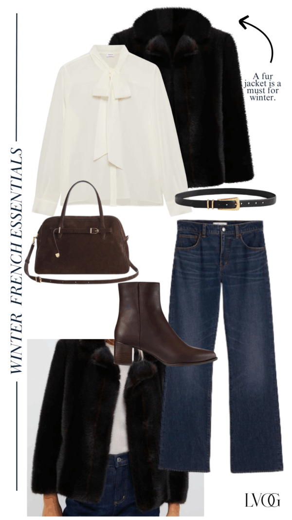 Chic French Essentials To Wear For Winter in Paris | La Vie On Grand