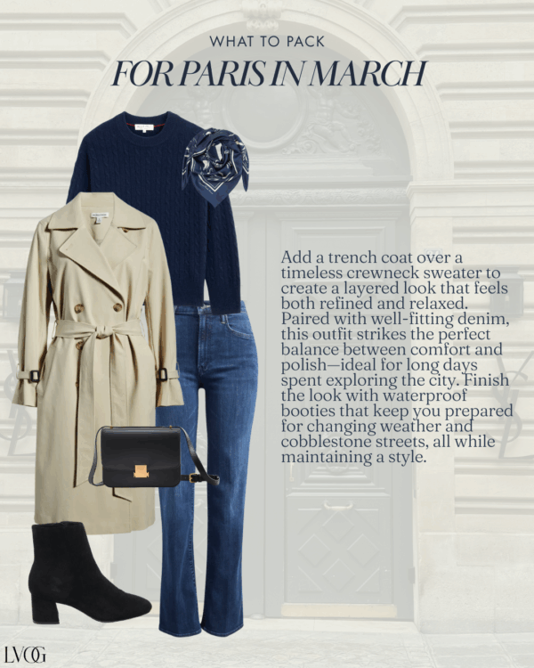 What to pack and wear for Paris in March and Spring | La Vie On Grand