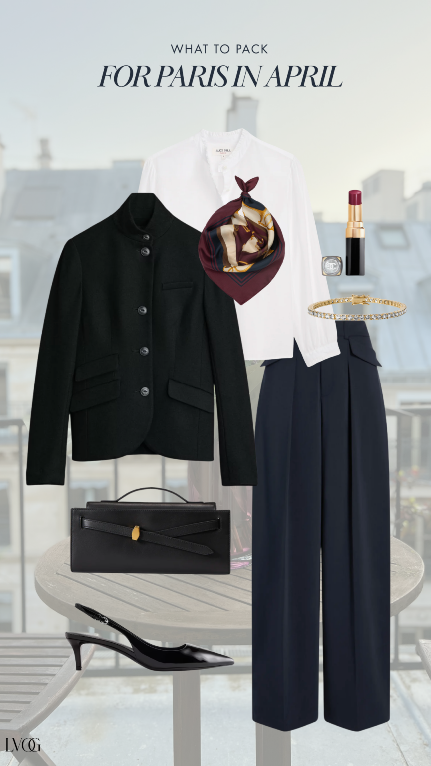 What to Pack and Wear for Paris in April | La Vie On Grand